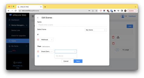 Webhooks For Sonoff Micro Not Available Scene Ewelink Forum