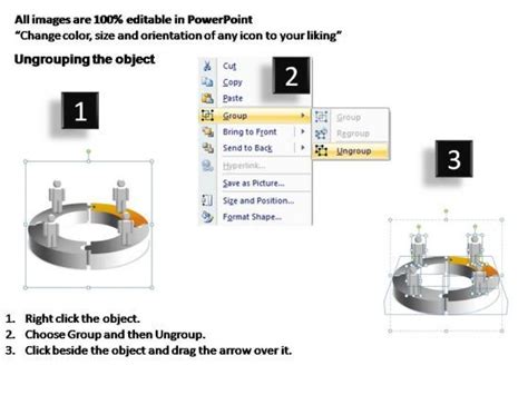 Powerpoint Presentation Process Circular Ppt Process