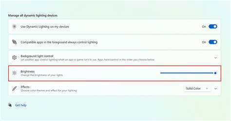 How To Enable Dynamic Lighting In Windows 11