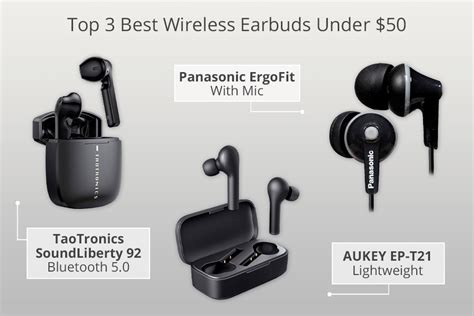 3 Best Wireless Earbuds Under 50 In 2021
