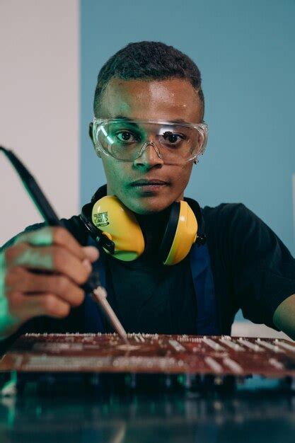 Premium Photo Robotics And Automation Industry Robots In Manufacturing Processes