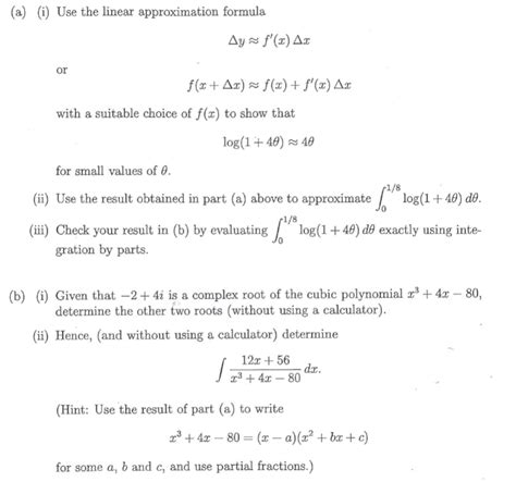 A I Use The Linear Approximation Formula