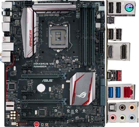 Материнская плата Asus Maximus VIII Ranger. Цена 3844 ₽. Доставка по России