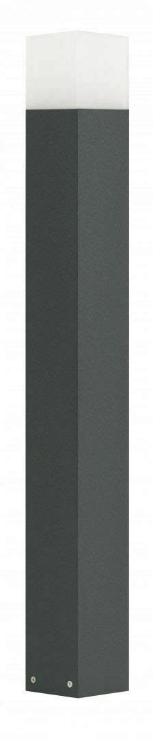 Lampa Ogrodowa Stojąca Słupek Oświetleniowy Grafitowy Suma Cube 83 Cm Sklep Lunares
