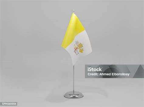 바티칸 시국 국기 흰색 배경 3d 렌더링 0명에 대한 스톡 사진 및 기타 이미지 0명 국기 국제 관광명소 Istock