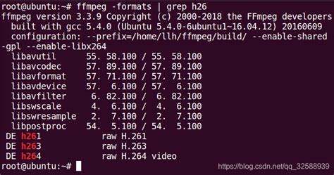 Linux下ffmpeg之h264编译ffmpeg H264编译 Csdn博客