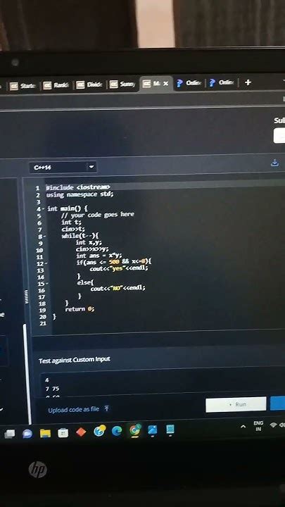 Maximum Capacity Codechef Solution Youtube