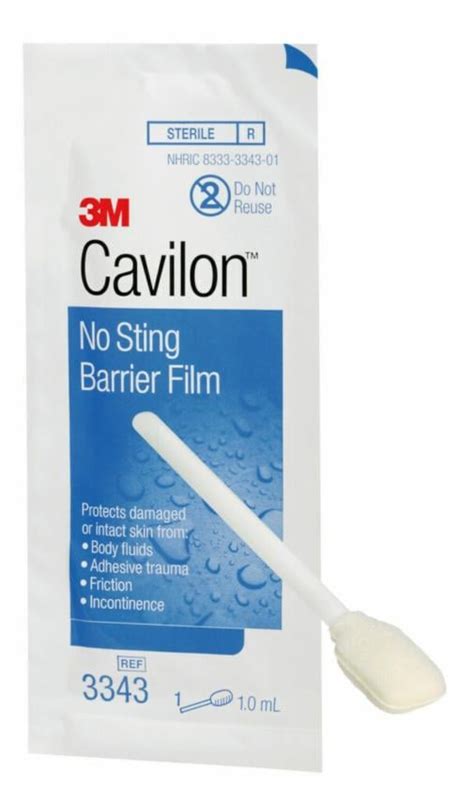 3m™ Cavilon™ No Sting Barrier Film 1ml Foam Applicator 3343e 3m
