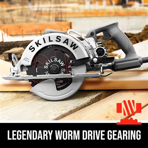 Skil 15 Amp 7 14 In Worm Drive Corded Circular Saw Spt77w 01 Sansujyuku