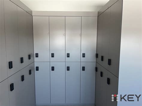 인텔리안직원 사물함아이키 Ik035 전자키 전자락카키 비밀번호타입 Rfid타입 키투입타입 시공사례