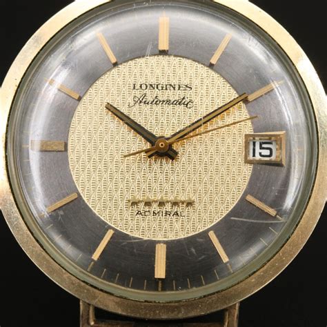 Longines 5 Star Admiral Automatic With Date Wristwatch Ebth