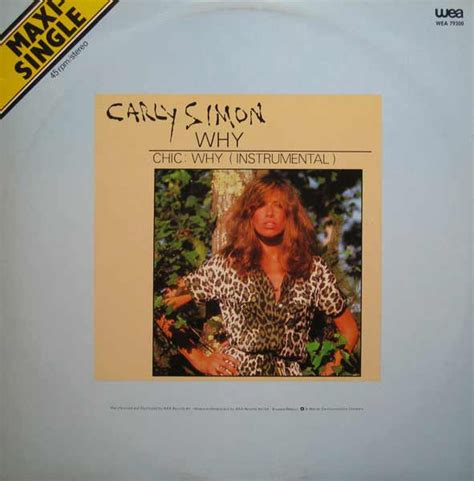 Carly Simon Why Vinyl Discogs