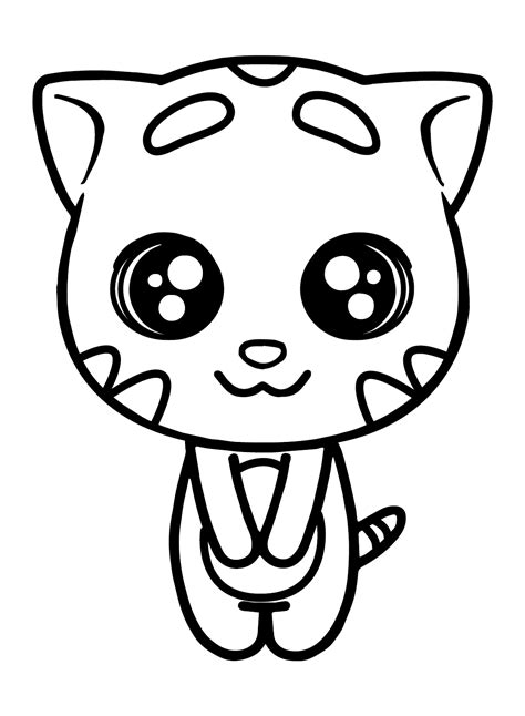 Ginger Talking Coloring Page Free Printable Coloring Pages
