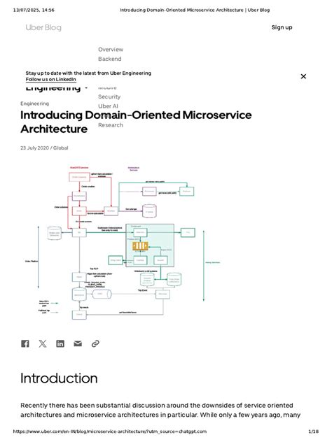 Introducing Domain Oriented Microservice Architecture Uber Blog Pdf