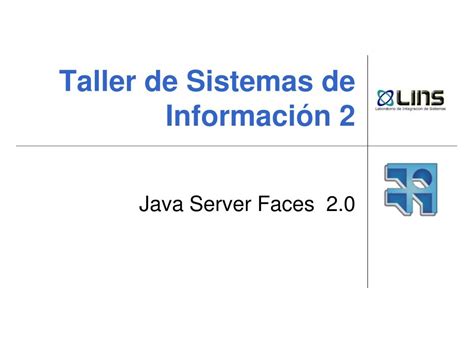 pdf de programación java server faces 2 0