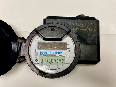 Digital Water Meter Reading