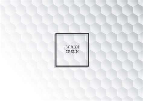 abstract background with monochrome hexagonal pattern 230041 vector art
