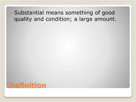 Ppt Substantial Powerpoint Presentation Free Download Id2646896