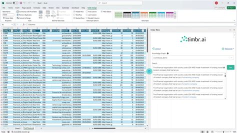 empowering excel users to retrieve data with natural language timbr ai