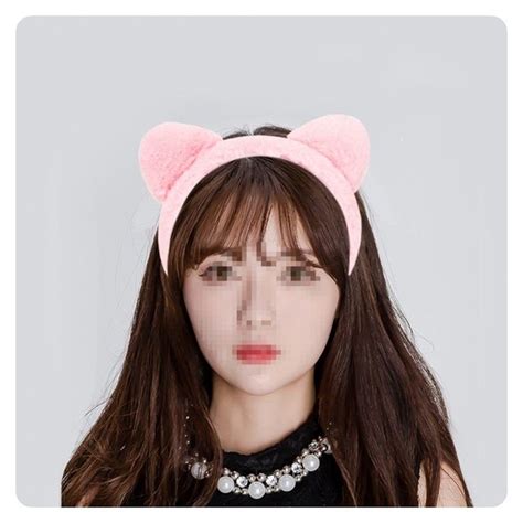 Pw 러블리밍크고양이머리띠 핑크 파티 할로윈 행사 홈플러스 택배배송