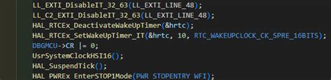 How To Write Correct Sleep Function For Wb55 Stmicroelectronics