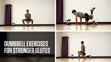 Dumbbell Glute Exercises Best Moves For Glutes
