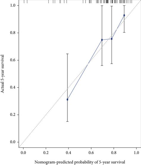 Internal Validation Of The Calibration Curve For Three Year A And Download Scientific Diagram