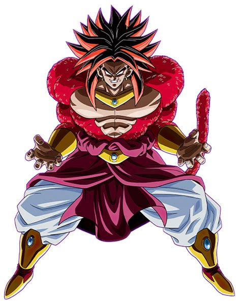 Legendary Ssj4 Limit Breaker Broly Render By Abyss1 On Deviantart