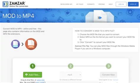 How To Convert MOD To MP On Mac Windows