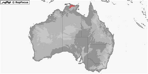 Distribution Of Nyctophilopython Oenpelliensis Repfocus