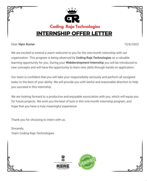 Vipin Kumar On Linkedin Connection Codingraja Internship Internship2023 Internshipopportunity