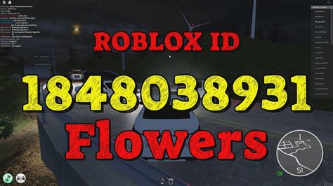 Flowers Roblox Song Codes Youtube