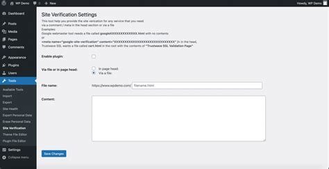 Website Verification Help