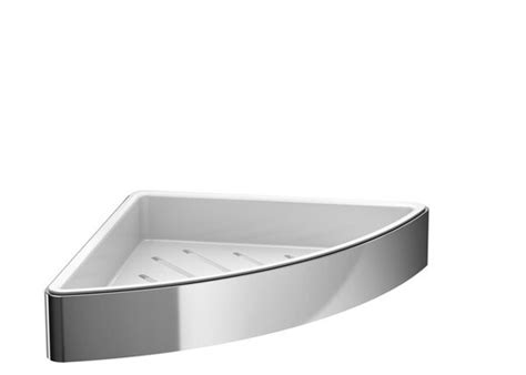 Emco Loft Corner Sponge Basket Concealed Wall Mounting Removable