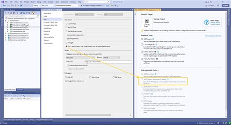 C Why Is Memory Usage Section Disabled In Performance Profiler Stack Overflow