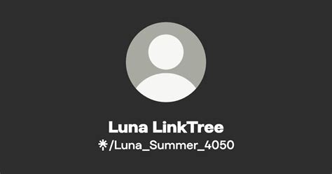 Luna Linktree Instagram Tiktok Linktree