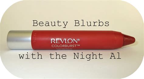 Beauty Blurbs Revlon ColorBurst Matte Balm In Standout Hoots Of A Night Al