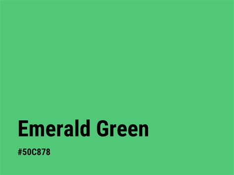 Emerald Green Color Meaning Symbolism And Shades