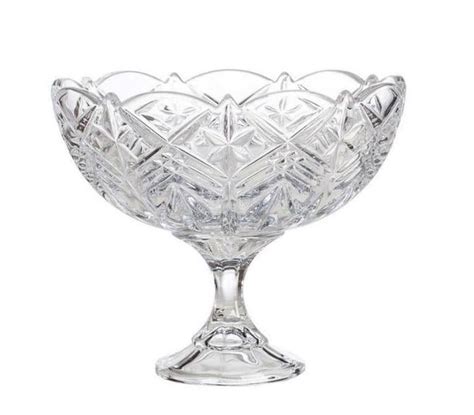 ᐉ Фруктовница на ножке Bohemia Taurus 22 см 69004 99007 220 • Купить в Киеве Украине • Лучшая