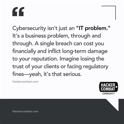 Hacker Combat™ On Linkedin Cybersecurity Isnt Just An It Problem