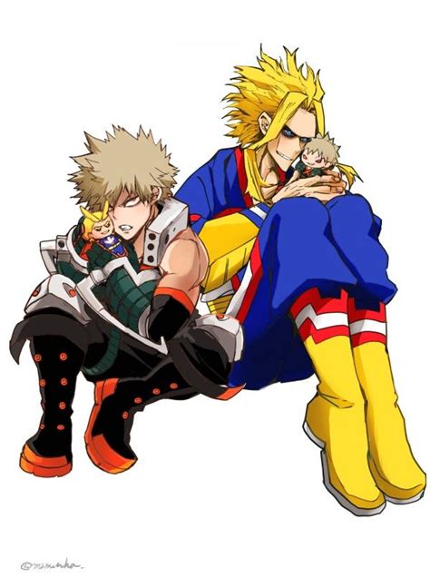 Bakugou Katsuki And All Might