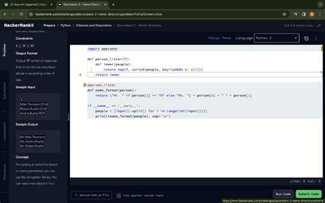 Aayushi Aggarwal On Linkedin Python Hackerrank Codingjourney