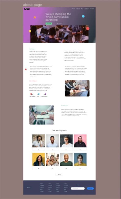 Emmanuel Sawacha On Linkedin I Created An About Page Using Figma Uidesign Uiux Uiuxdesign
