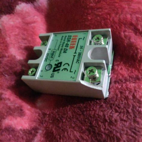 24v 380v Ac Ssr 40da Dc Ac Solid State Relay Module Ssr 40da Shopee