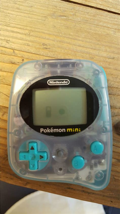 Pokemon Mini net Prototype Pokémon Mini found
