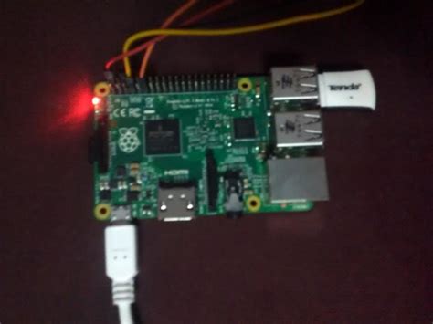 Raspberry Pi Mod B With Wifi Adapter Power Adapter And Gpio Pins