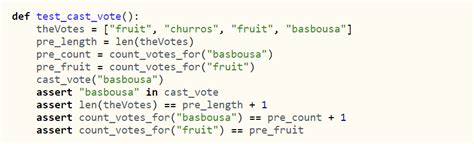 Dcic Book 244 Test Function Code Should Have Thevotes Instead Of