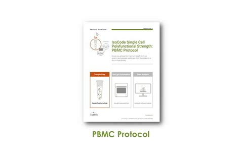 Pbmc Protocol Bruker Cellular Analysis