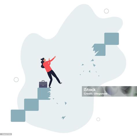 경력 경로 장애물 비즈니스 문제 또는 위험 성공을 달성하기 위한 도전 또는 어려움을 극복하기 위한 리더십 Conceptflat 사람들과 함께하는 디자인 개념에 대한 스톡