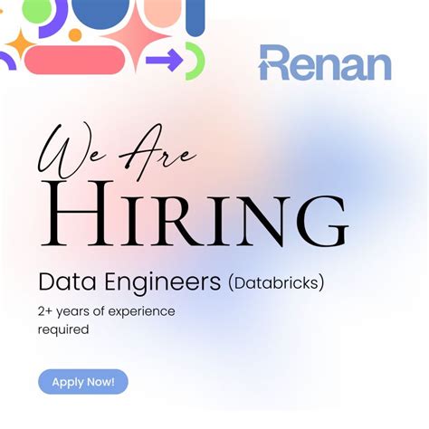 Hiring Dataengineer Databricks Techjobs Renancareers Abhinav